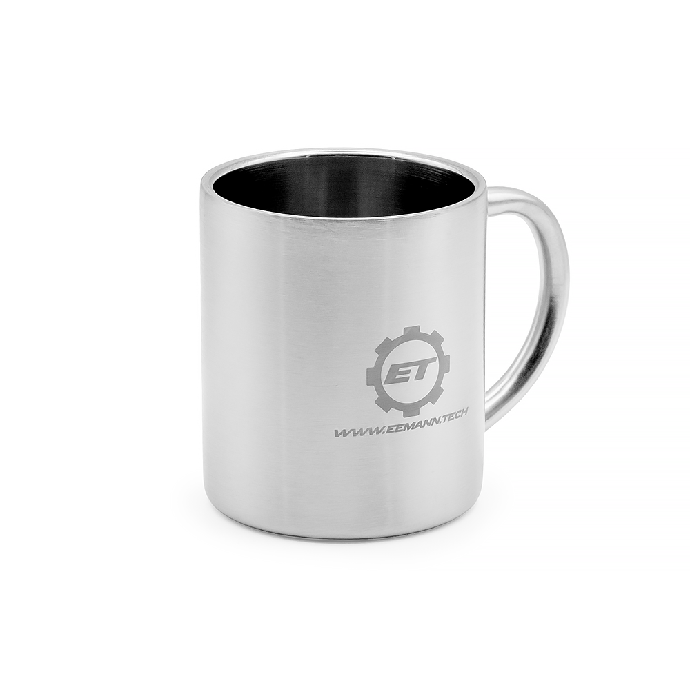 Eemann Tech Stainless Coffee Mug | Durable & Compact 210ml