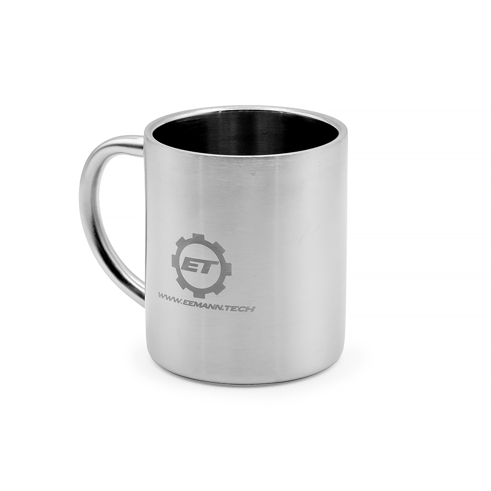 Eemann Tech Stainless Coffee Mug | Durable & Compact 210ml