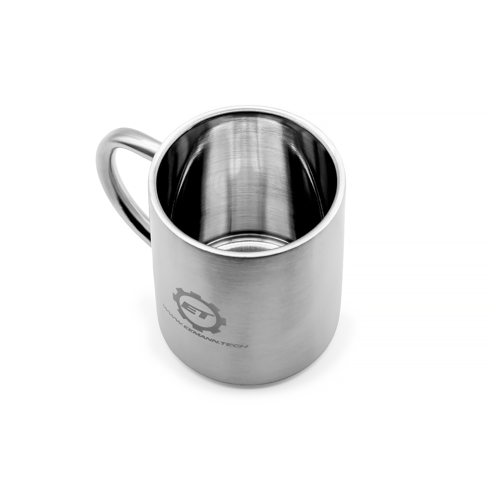 Eemann Tech Stainless Coffee Mug | Durable & Compact 210ml